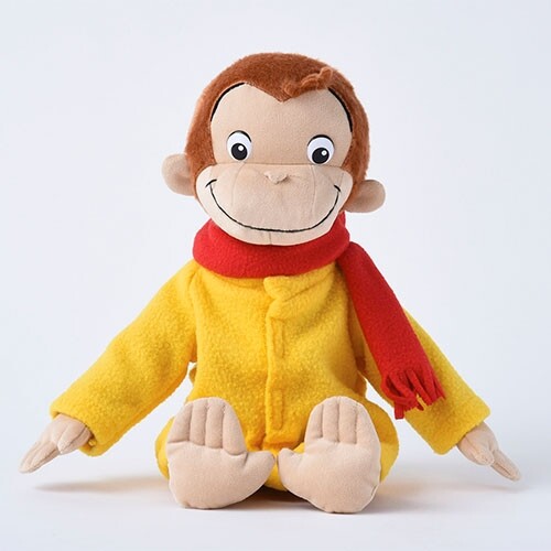 Curious George Plush Doll Coat Yellow Japan for sale online | eBay