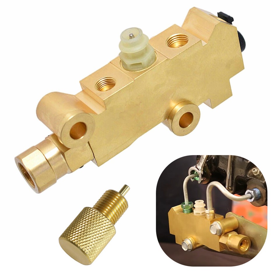 PV2 Brass Proportioning Valve Disc/Drum Disc Front Drum Rear Brake ...