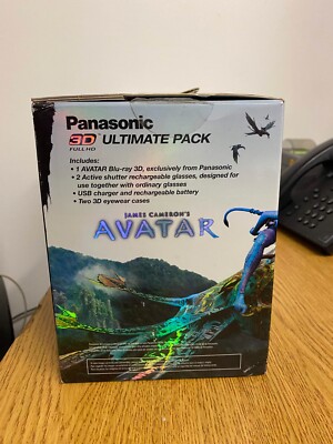 New Panasonic TY-EW3D2MMK2 3D Ultimate Pack (Avatar 3D + 2 Rechargeable ...