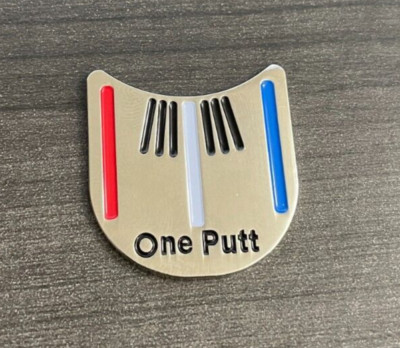 One Putt Golf Large Putting Alignment Aiming Tool Ball Marker | eBay