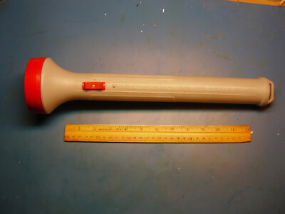 Huge Flashlight - Radio Shack Powerbeam-5, Working, 5 D Batteries | eBay