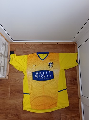 LEEDS UNITED 2003 2004 HOME FOOTBALL SHIRT SOCCER JERSEY NIKE s XL MEN ...