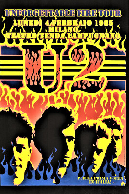 U2 Concert Poster 12"x18" FREE SHIPPING | eBay