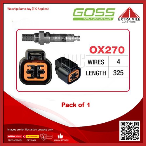 Goss Oxygen Sensor For Proton Persona GLI 1.5L 4G15 4cyl Hatchback | eBay