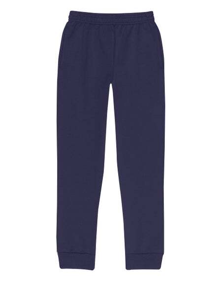 Hanes EcoSmart Boys' Fleece Open Leg Jogger Sweatpants Black Slate ...