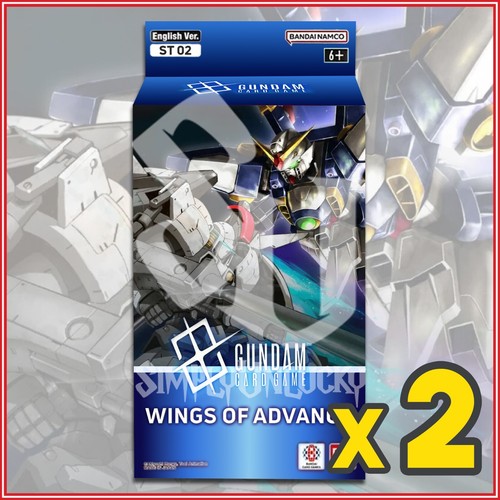 GUNDAM CARD GAME: Wings of Advance Starter Deck ST02 Bundle BANDAI Ships 7/11 | eBay