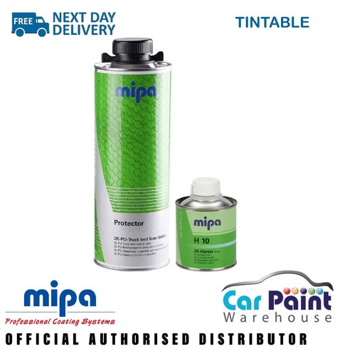 Mipa TINTABLE Protector Tough Truck Bed Liner Coating KIT 1L NOT Raptor ...