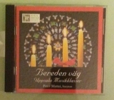 peter mattei BEREDEN VAG UPPSALA MUSIKKLASSER CD | eBay