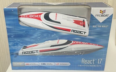 ProBoat React 17” Horizon Hobby 2.4GHz Radio System - New | eBay