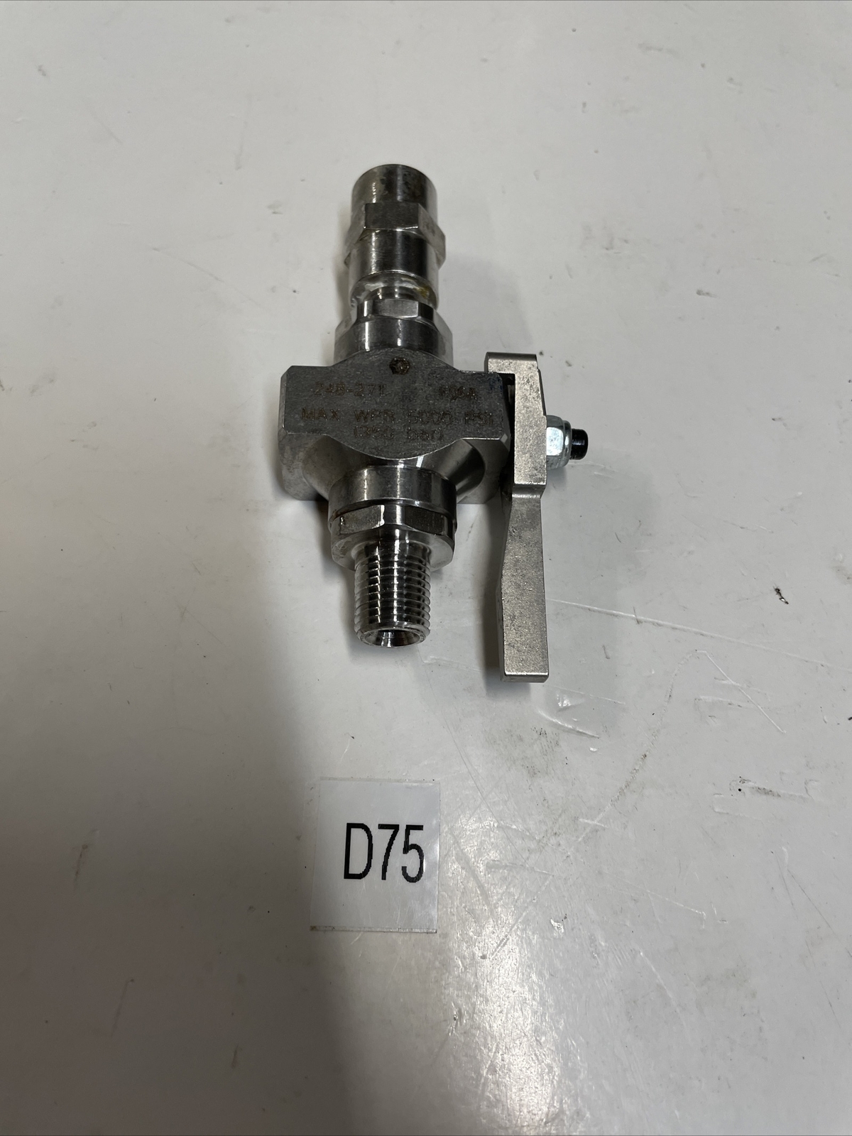 Graco High Pressure Ball Valve 248-271 248271 5000psi Warranty Fast ...