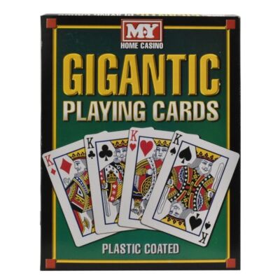A4 Giant Jumbo Big Playing Cards Deck Family Party Game Outdoor Garden ...