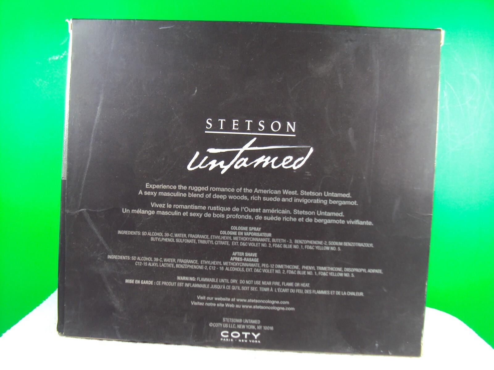 Coty Stetson Untamed Gift Set 1 Oz Cologne 1.5 Oz After Shave for sale ...