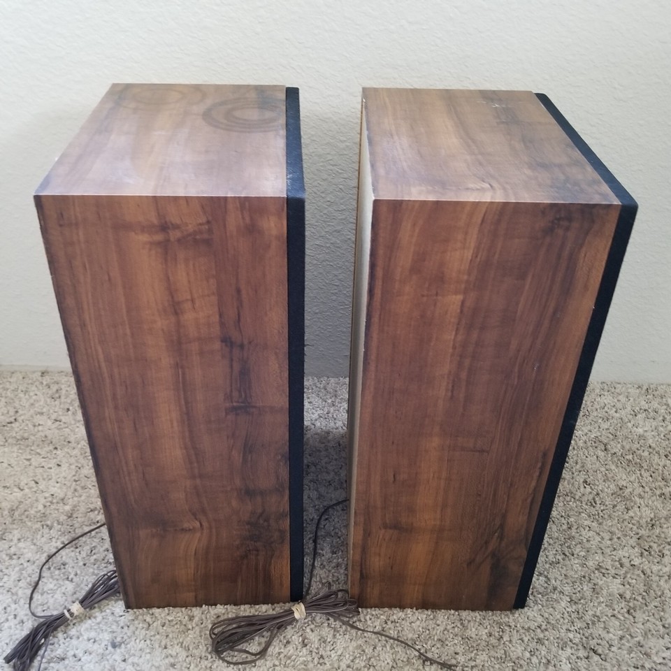 Vintage 1988 Quasar Stereo Speakers 11" X 19" X 7-1/2" | eBay