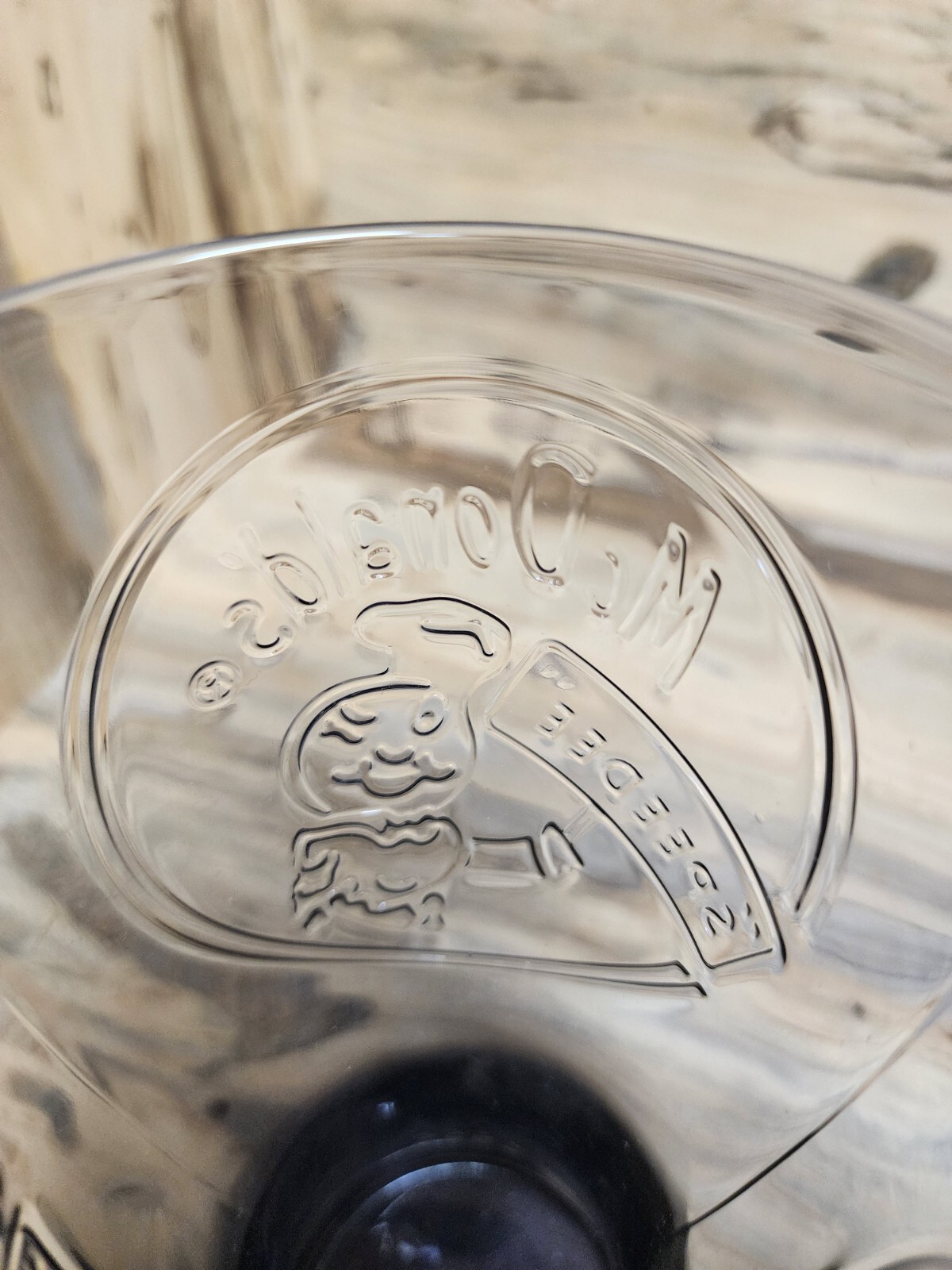 Vintage McDonalds Logo Retro Speedee Speedy Glass Collectors Cup Set ...