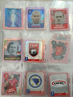 Topps UEFA EURO GERMANY 2024 - EURO EDITION BORDER PARALLEL sticker | eBay