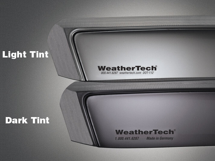 WeatherTech Side Window Deflectors for 2013-2018 - Toyota Rav4 - Dark ...