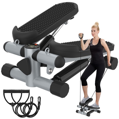 Mini Home Stepper Fitness Twist Exercise Machine Cardio Resistance ...