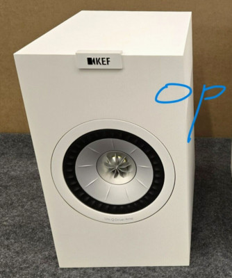 KEF - Q150 5.25" 2-Way Bookshelf Speaker(Single) Satin White(Used)#1669 ...