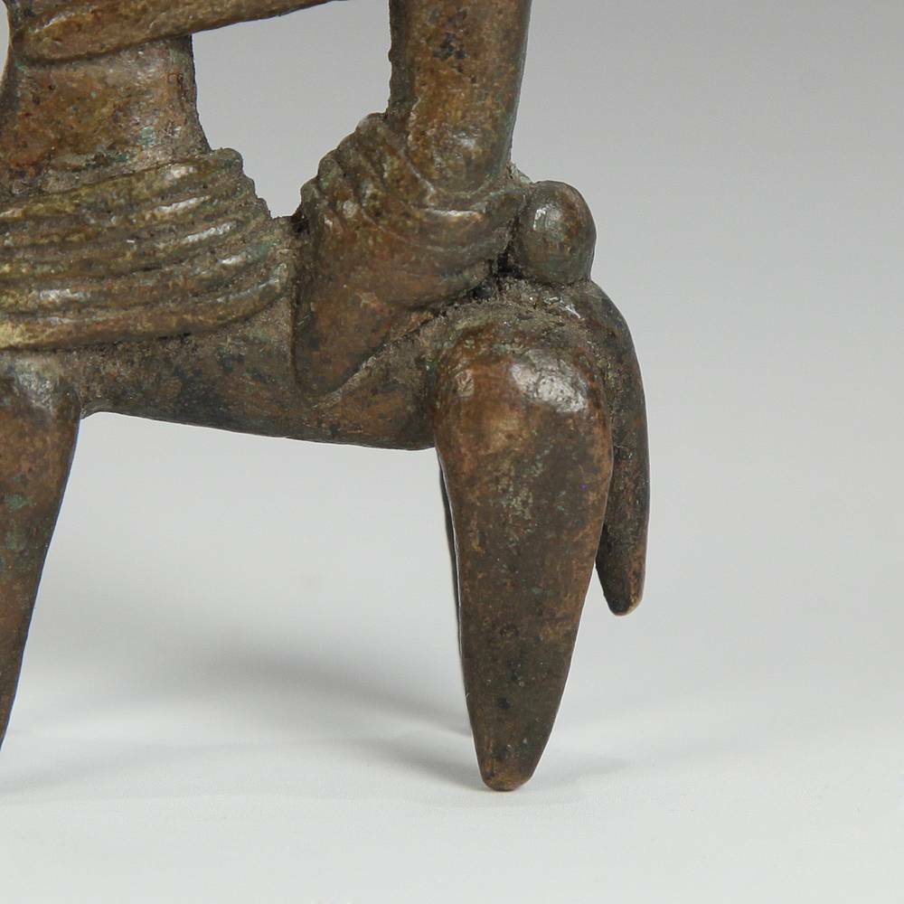 EQUESTRIAN FIGURE MINIATURE BRONZE KOTOKO PEOPLE CHAD CENTRAL AFRICA ...