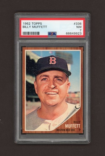 1962 TOPPS # 336 BILLY MUFFETT PSA 7 | eBay