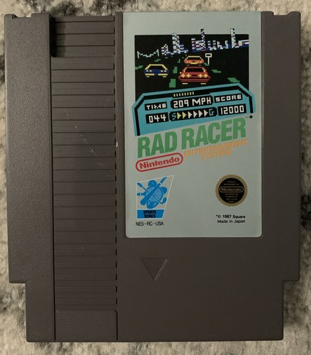 Rad Racer (Nintendo Entertainment System, 1987) 45496630362 | eBay