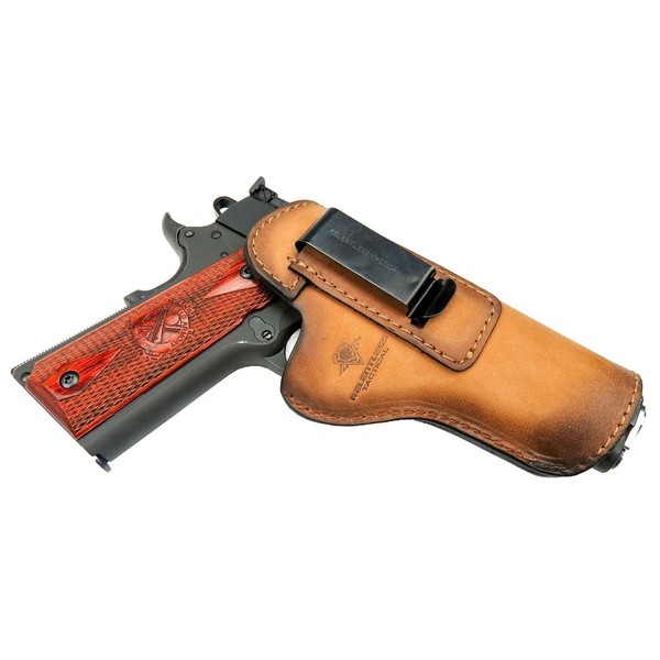 Relentless Tactical The Defender Leather IWB Holster - Fits Most 1911 ...