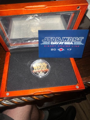 Star Wars Day at Sea at Sea 2017 LE coin Disney Cruise with Display ...