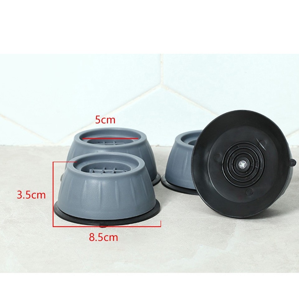 4 Pcs/Set Rubber Pads For Washing Machine Anti Vibration Leg Stopper ...