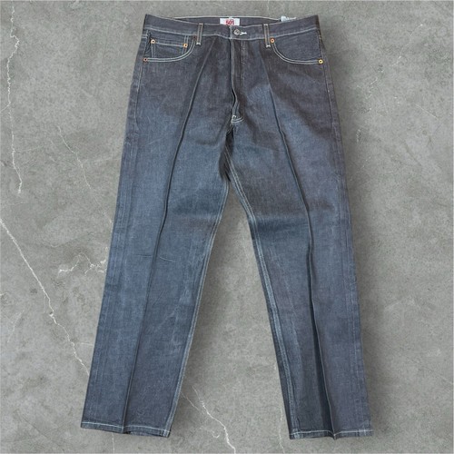 Levis 501 Gray Denim Jeans Starched Crisp & Creased XX Mark 36x30 ...