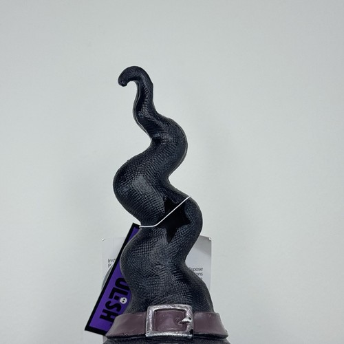 Ghoulish Black/Pink Pumpkin with a Witch Hat Light Up Halloween ...