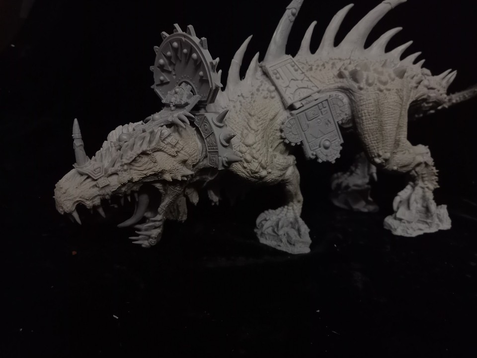 Warhammer AOS Forgeworld Dread Saurian Saurus Games Workshop Lizardmen ...