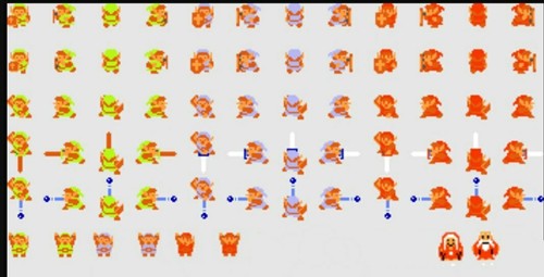 Zelda Sprites 8 Bit