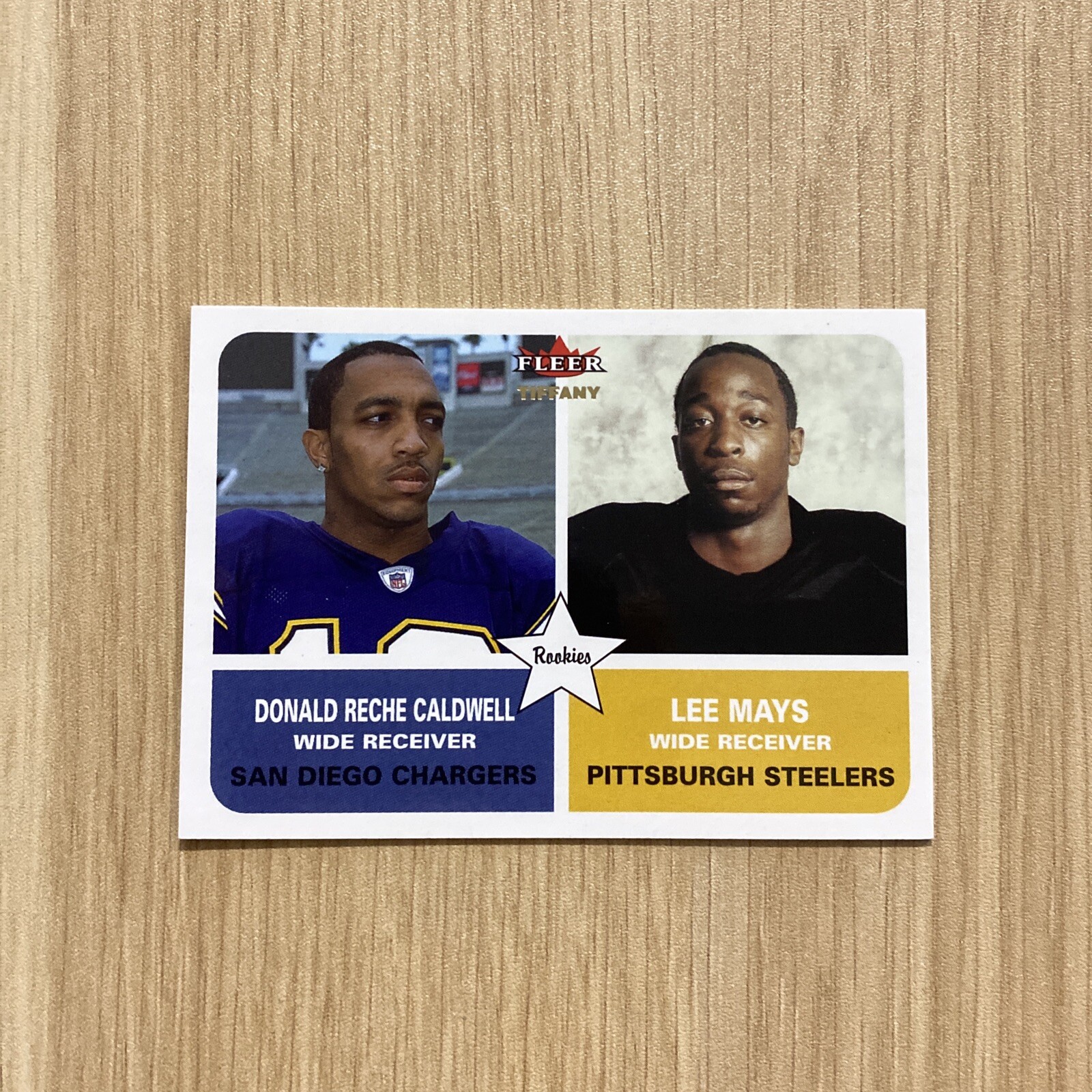 2002 Fleer Tradition Tiffany /225 Reche Caldwell Lee Mays Donald #291 ...