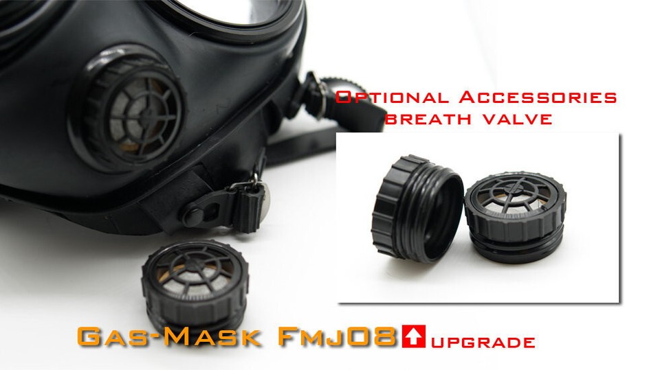 Latex gas mask FMJ08 Full cover gas mask | eBay