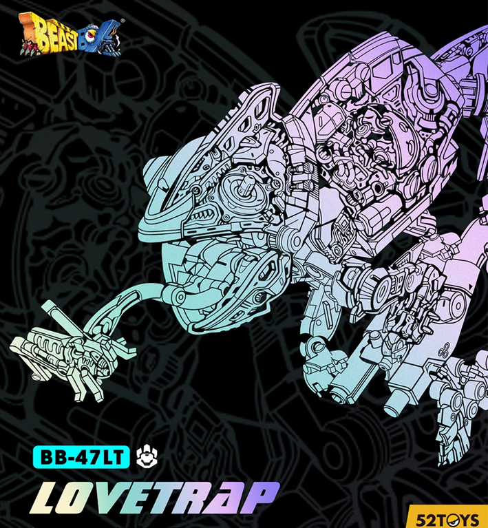 52toys Beastbox Giant Beast Clan Bb-47lt Lovetrap Action Figure In ...