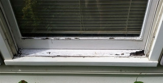 1-- 36" custom exterior wood window sill remodel replacement handmade ...