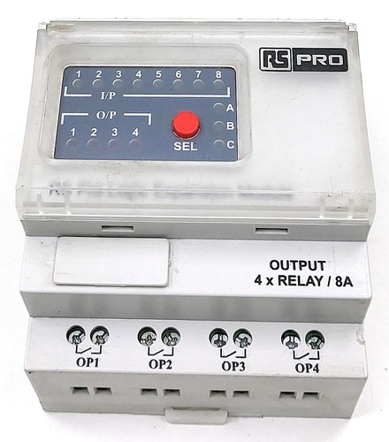 RS PRO I/O Module - 8 Inputs 4 Outputs 917-6389 | eBay
