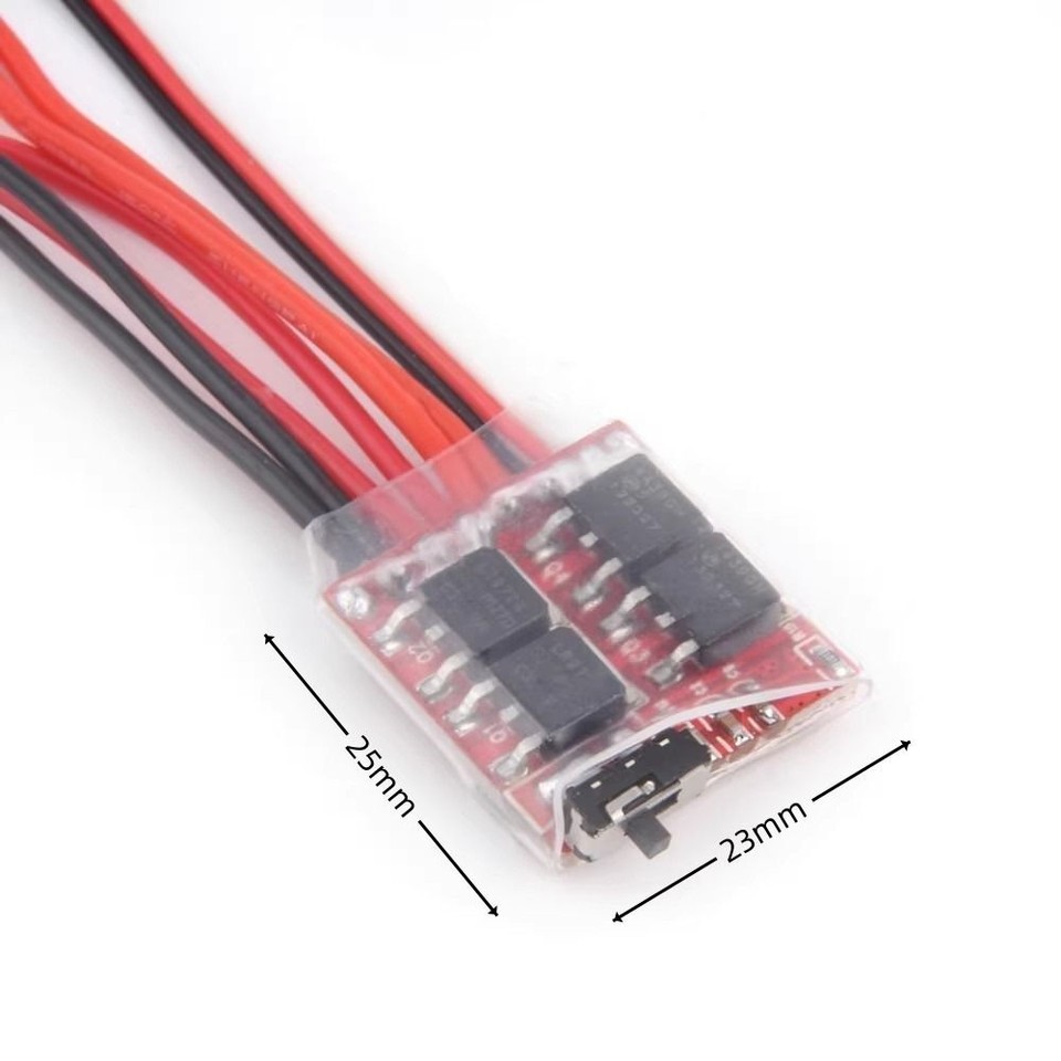 2S 4~8v Brushed ESC 30A Electric Speed Controller Micro ESC For RC Boat ...