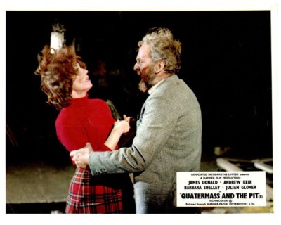 Quatermass and the Pit Original Lobby Card Barbara Shelley Andrew Keir ...