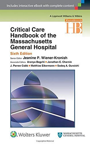 Critical Care Handbook of the Massachusetts General | eBay