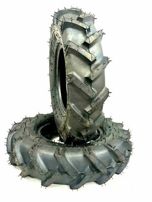 (2) 6-14 R-1 Farm Tractor Tires 6.00x14 Lug Tread Ag Tires – Compact ...