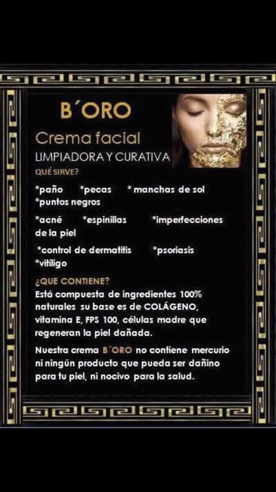 B’Oro Crema Facial ( 2 Cremas ) | eBay