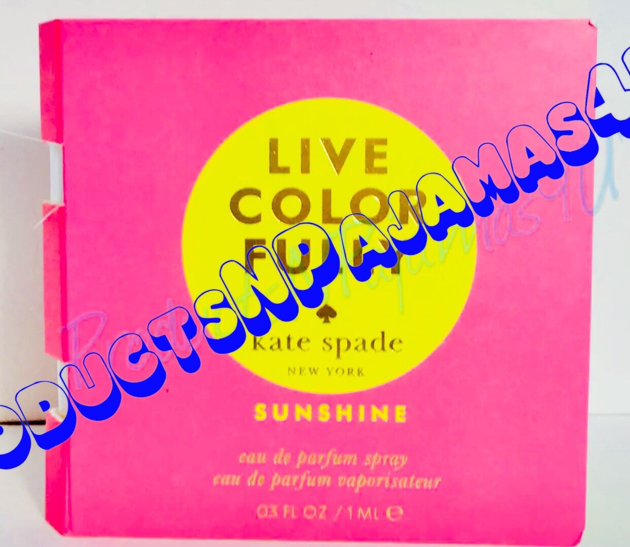 LOT of 5~Kate Spade IN FULL BLOOM+LIVE COLOR FULLY SUNSET+WALK ON AIR ...