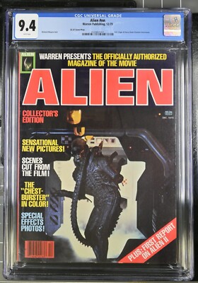 ALIEN #NN Official MOVIE #1 Mag 1979 WARREN H.R. Giger TV Reboot ...