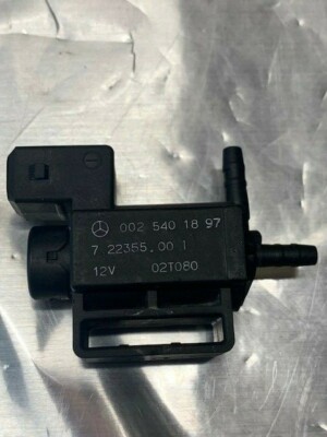 Mercedes Vapor Canister Purge Shut-Off Solenoid 0025401897 OEM | eBay