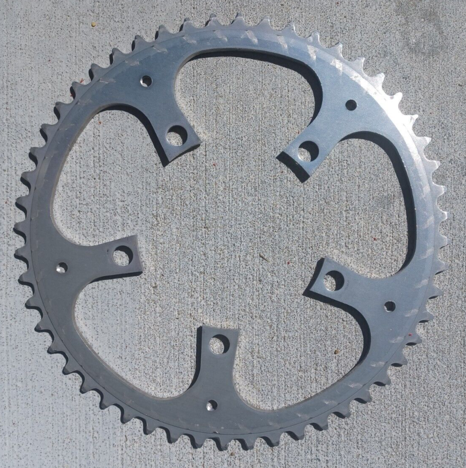 SUGINO Chainring Chainwheel 5-Bolt 110-bcd 52-tooth Aluminum Silver ...