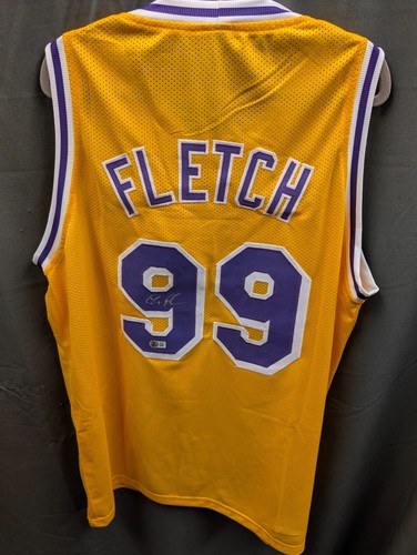 Chevy Chase Signed Fletch Los Angeles Lakers Jersey AUTO BAS Hologram ...