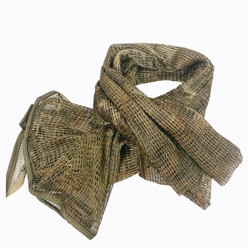 Blending Camouflage Netting Breathability Tactical Mesh Net Camo Scarf ...