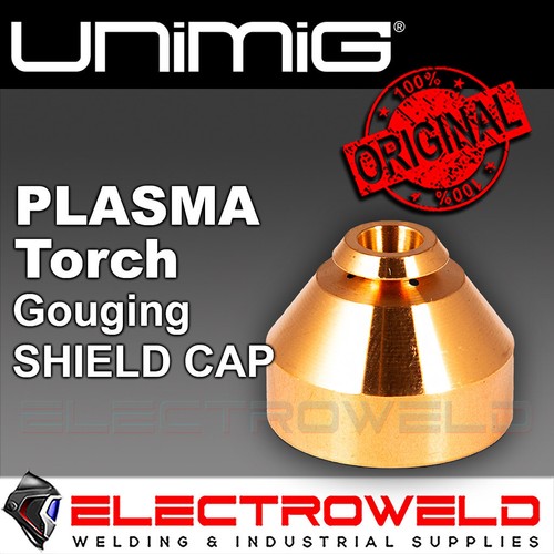 UNIMIG SC80 Plasma Torch Gouging Shield Cap Razor 40 45 80 Cutter Gun ...