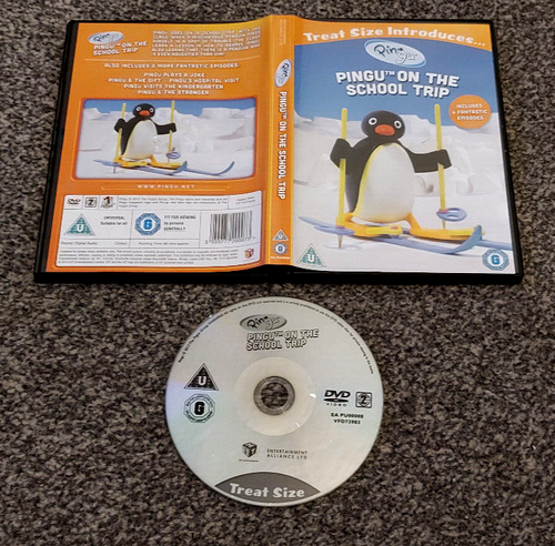 PINGU ON THE SCHOOL TRIP TREAT SIZE PINGU THE PENGUIN KIDS CHILDREN PAL ...